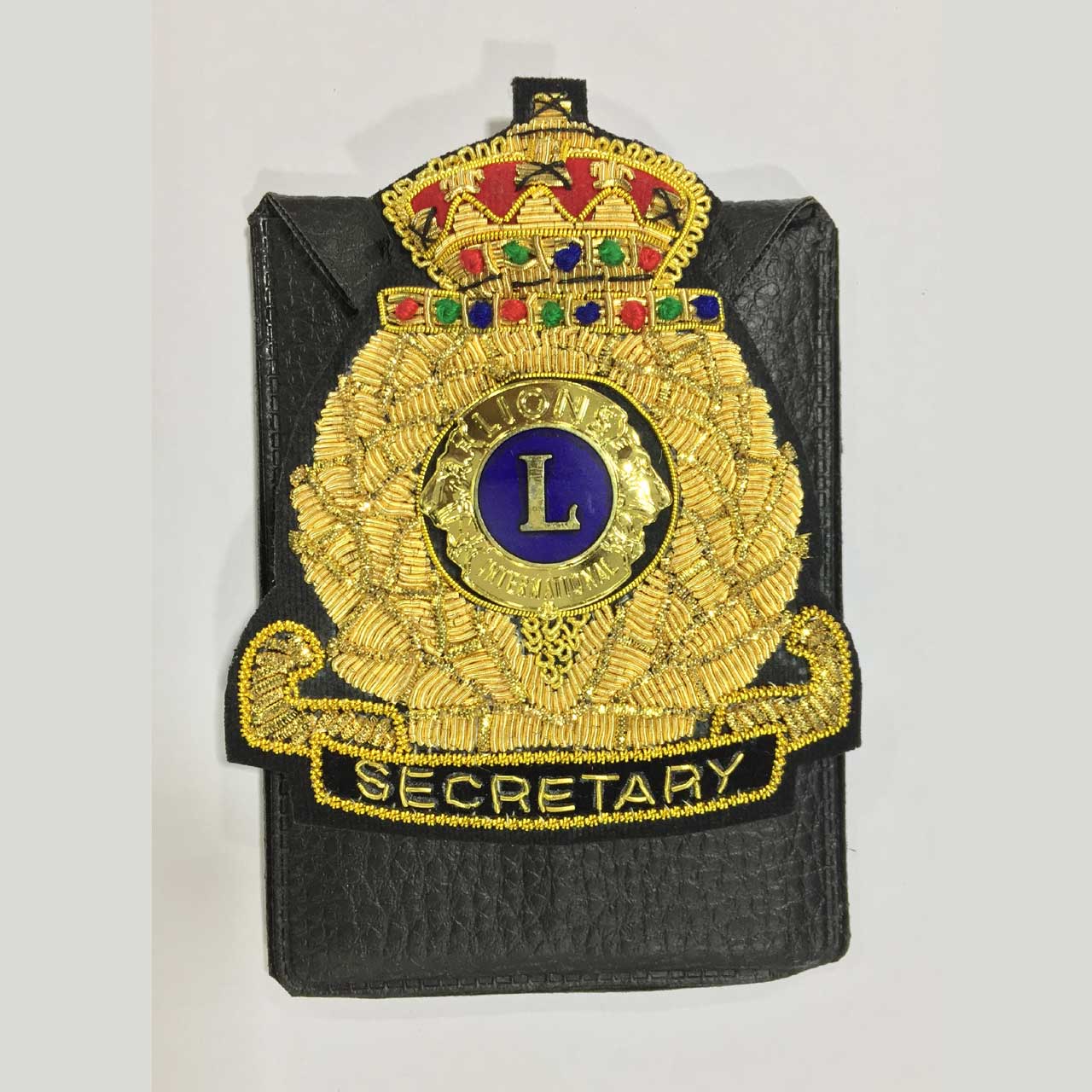 Lions Clubs International Secretary Pocket Patch